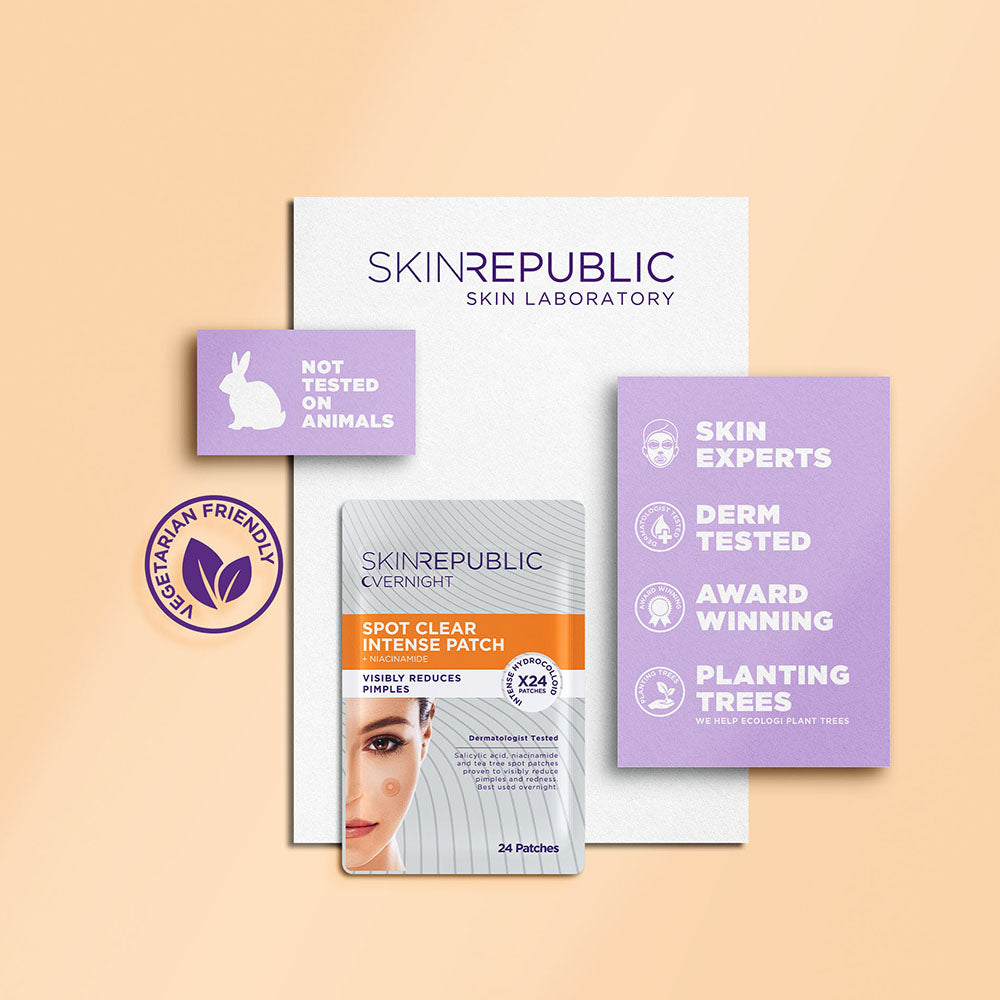 Spot Clear Intense Patch + Niacinamide (24 Patches) - Skin Republic ...