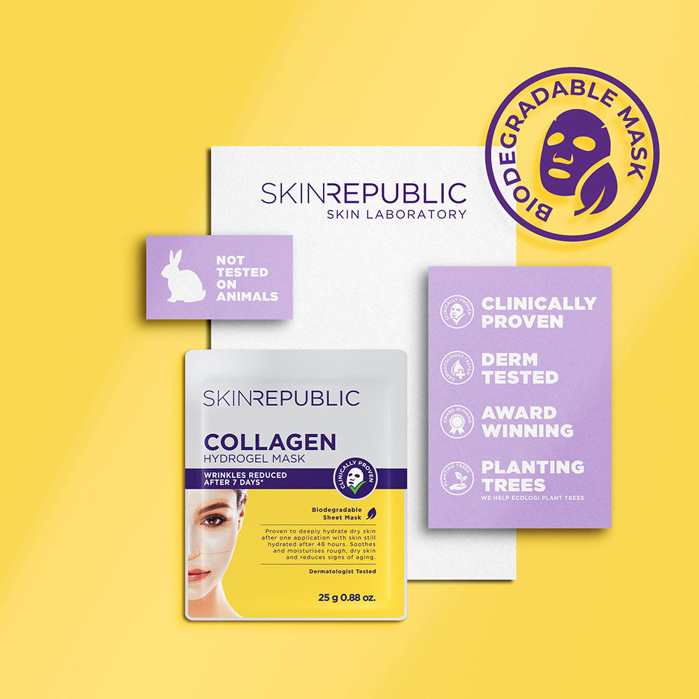 Collagen Hydrogel Face Mask - Skin Republic - South Africa - Shop ...